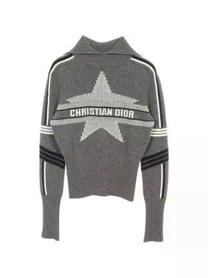 DIOR 2010s Logo-detail Sweater