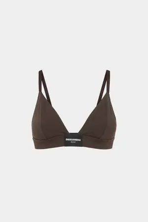Dsquared2 Heritage Triangle Bra - Black