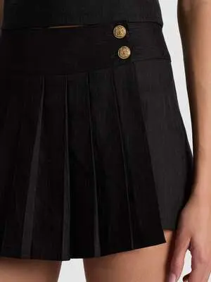 Alice + Olivia Noah Pleated Mini Skort
