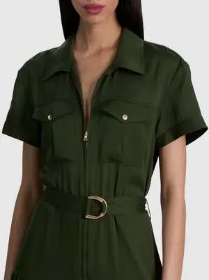 Alice + Olivia Lucy Maxi Shirt Dress