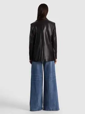 Alice + Olivia Denny Vegan Blazer