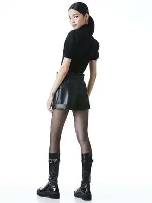 Alice + Olivia Reagan Vegan Short