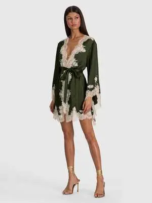 Alice + Olivia Drea Lace Robe