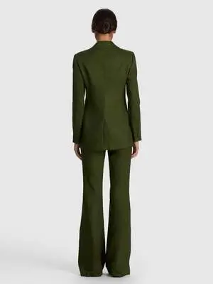 Alice + Olivia Breann Linen Blazer