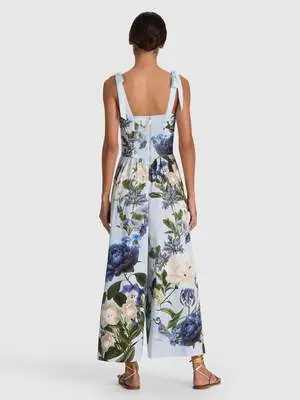 Alice + Olivia Rosalee Wide Leg Jumpsuit