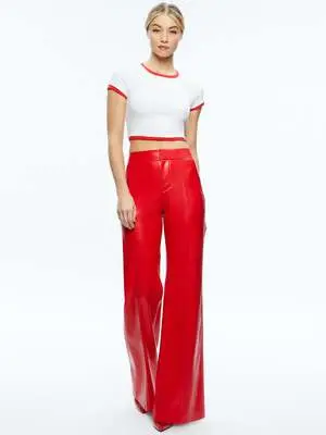 Alice + Olivia Dylan Vegan Pant