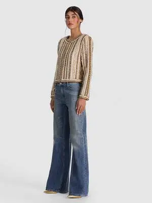 Alice + Olivia Kidman Embellished Jacket