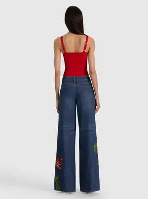 Alice + Olivia Devin Side Panel Tank