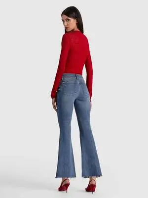 Alice + Olivia Carson Pointelle Cardigan