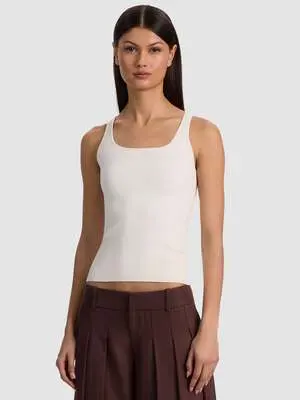 Alice + Olivia Daryn Sculpting Tank