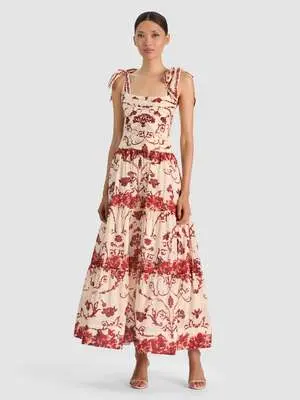 Alice + Olivia Haven Maxi Dress - Orchard Glow