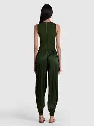 Alice + Olivia Olea Bodysuit - Dark Fern