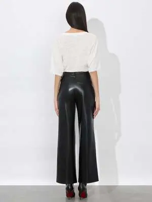 Alice + Olivia Alexander Vegan Trouser