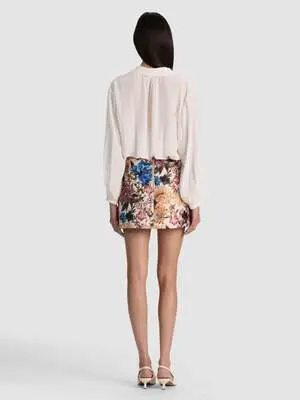 Alice + Olivia Rubi Mini Skirt