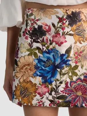 Alice + Olivia Rubi Mini Skirt