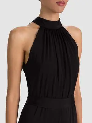 Alice + Olivia Thelma Wide Leg Jumpsuit