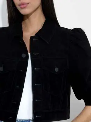 Alice + Olivia Lana Suede Jacket