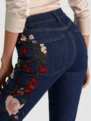 Alice + Olivia Beautiful Embellished Jean