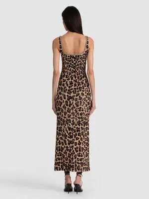 Alice + Olivia Eve Embellished Midi Gown