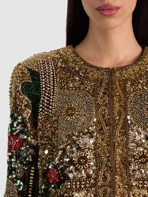 Alice + Olivia Kidman Embellished Jacket