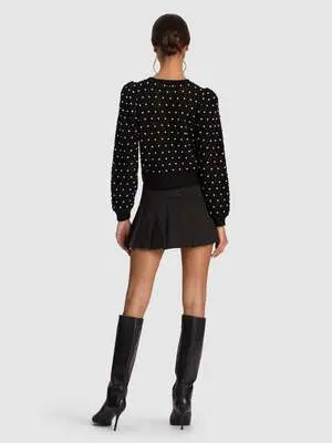 Alice + Olivia Joan Pearl Pullover