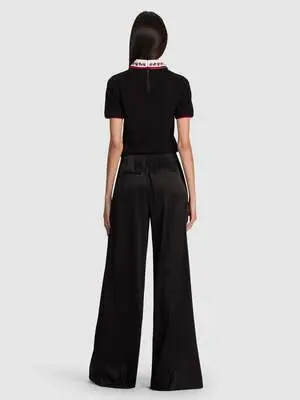 Alice + Olivia Aster Collared Pullover