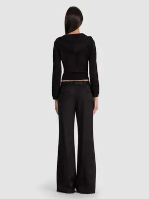 Alice + Olivia Dollie Embellished Hoodie