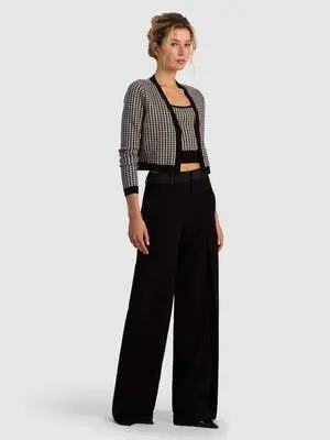 Alice + Olivia Grace Shrunken Cardigan