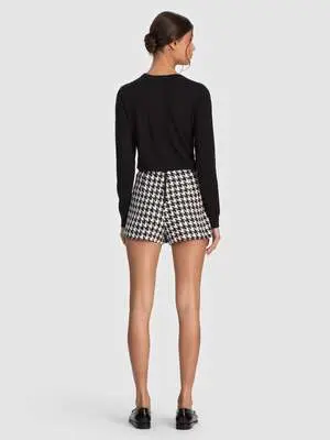 Alice + Olivia Carolee Cashmere Pullover