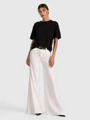 Alice + Olivia Amelie Cashmere Knit Tee