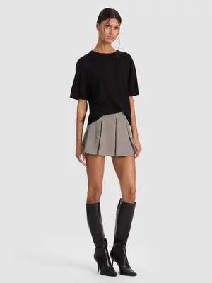 Alice + Olivia Emilie Mini Skirt
