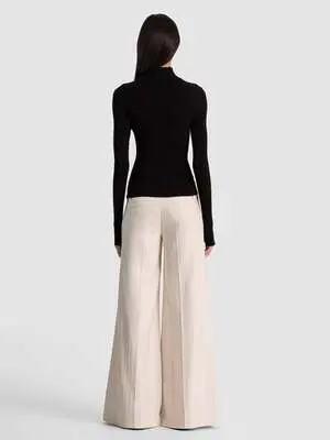 Alice + Olivia Roberta Ribbed Turtleneck