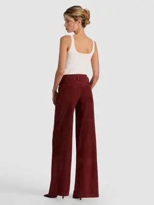 Alice + Olivia Amazing Suede Pant