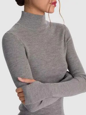 Alice + Olivia Roberta Wool Turtleneck