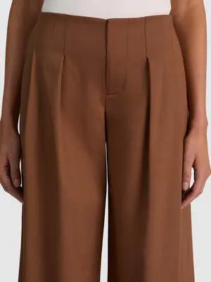 Alice + Olivia Elias Double Pleat Trouser