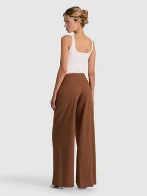Alice + Olivia Elias Double Pleat Trouser