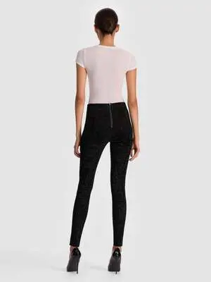 Alice + Olivia Lennox Suede Legging