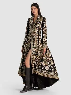 Alice + Olivia Cheshire Embellished Coat