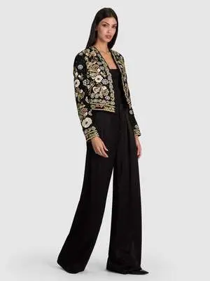 Alice + Olivia Harvey Embellished Jacket