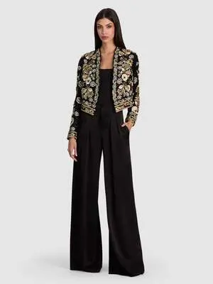 Alice + Olivia Harvey Embellished Jacket