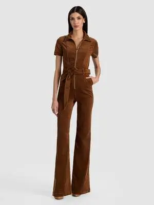 Alice + Olivia Gorgeous Wide Leg Jumpsuit