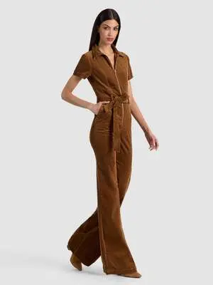 Alice + Olivia Gorgeous Wide Leg Jumpsuit