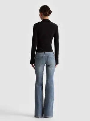 Alice + Olivia Freya Button Down Top