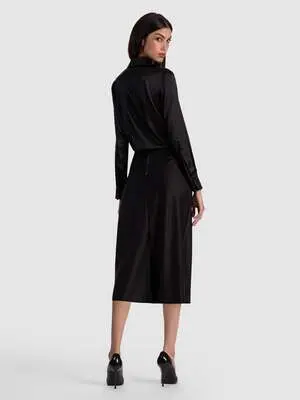 Alice + Olivia Willa Silk Blouse