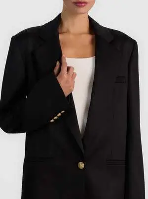 Alice + Olivia Ronan Oversized Boxy Blazer