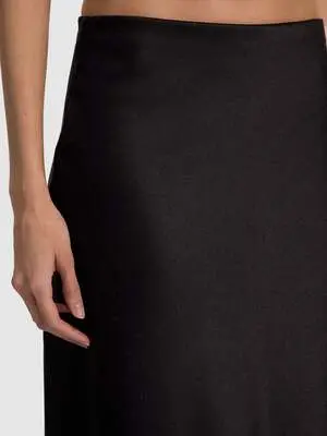 Alice + Olivia Maeve Wool Slip Skirt