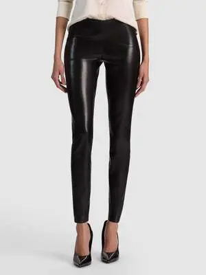 Alice + Olivia Lennox Vegan Legging - Black