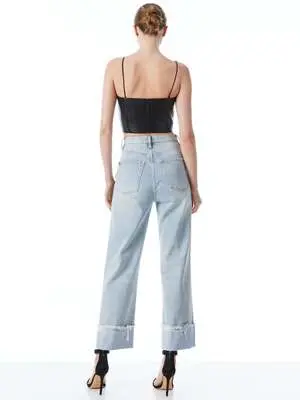 Alice + Olivia Pearle Vegan Bustier