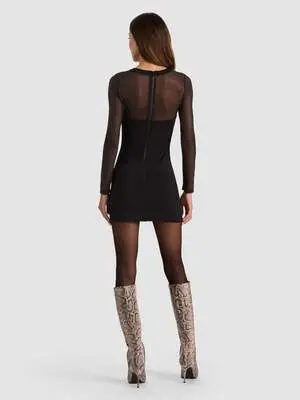 Alice + Olivia Roxane Scoop Mini Dress