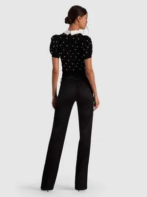 Alice + Olivia Damon Cigarette Pant